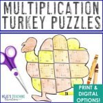 Thanksgiving Math Worksheet Alternative | Digital Thanksgiving Math ...