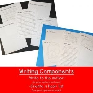 Theodor Seuss Geisel Author Study with Writing, Math +++ {Pen Name: Dr ...