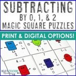 Use for Subtraction Distance Learning Packets | Basic Facts Games ...