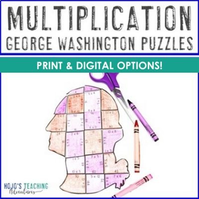 MULTIPLICATION President's Day Math Centers | FUN Constitution Day ...