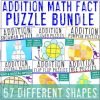 ADDITION Rainbow Activities | FUN Spring Math Worksheet Alternative ...