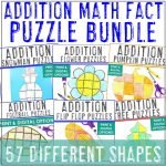 ADDITION Rainbow Activities | FUN Spring Math Worksheet Alternative ...
