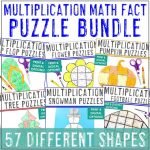 MULTIPLICATION Rainbow Math Facts | FUN Spring Activities - HoJo's ...