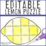 Editable Lemon Puzzle - HoJo's Teaching Adventures, LLC