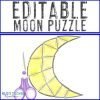 Editable Moon Puzzle - HoJo's Teaching Adventures, LLC