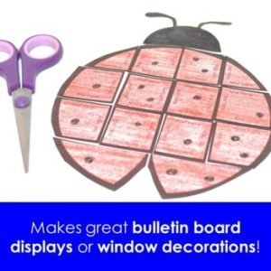 Editable Ladybug Puzzle - HoJo's Teaching Adventures, LLC