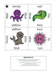 Pre-Primer Sight Words Magic Square Puzzles - HoJo's Teaching ...