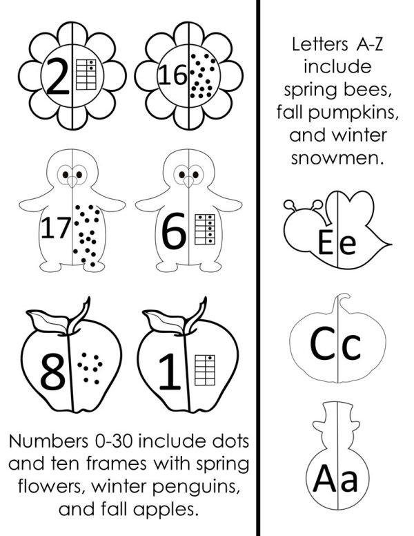 Preschool Puzzle Printables - HoJo's Teaching Adventures, LLC