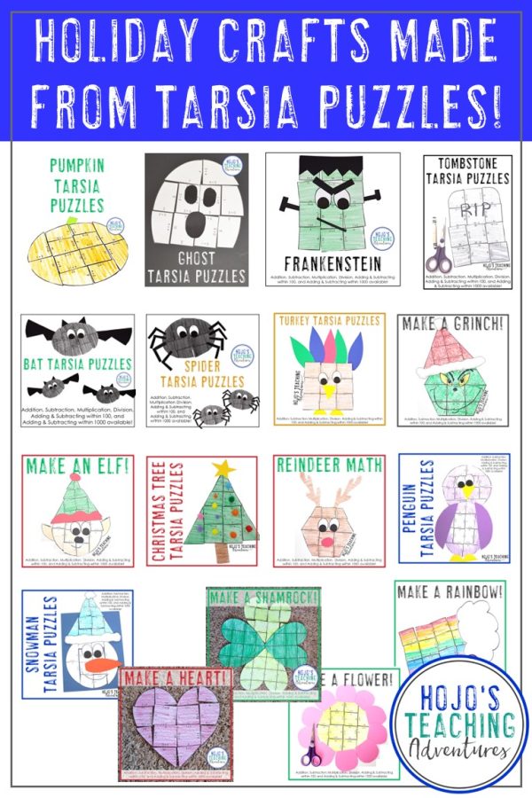 Tarsia Puzzles for Kids - HoJo's Teaching Adventures, LLC